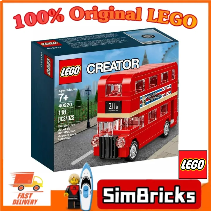 (SimBricks) Lego 40220 mini london bus | Lazada