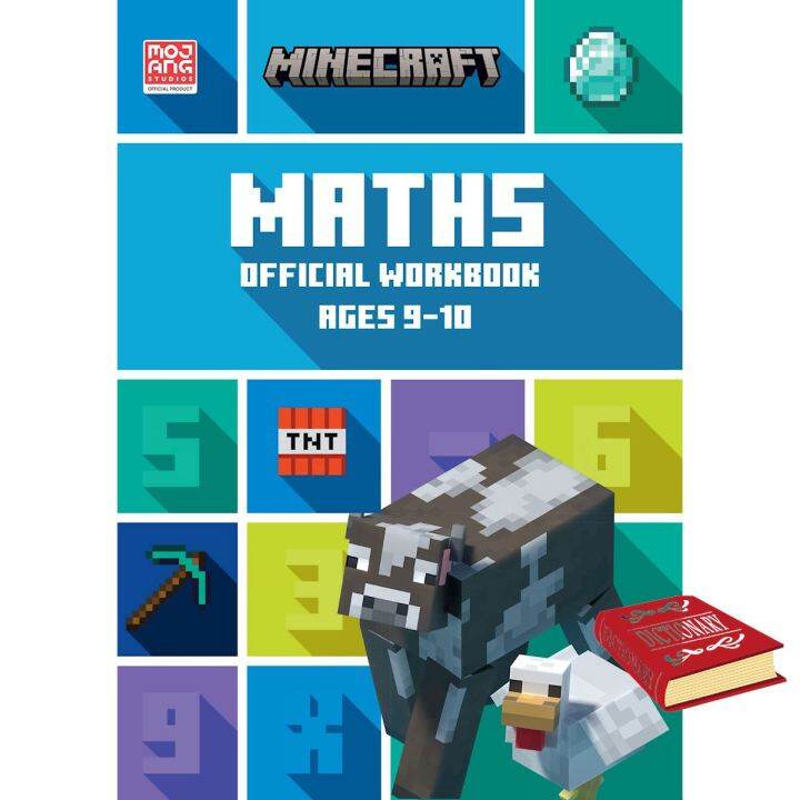 Will be your friend Minecraft Maths Ages 9-10: Official Workbook ...
