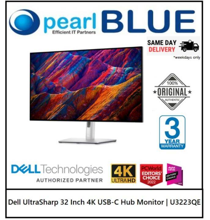 [SAME DAY DELIVERY] Dell UltraSharp 32 Inch 4K USB-C Hub Monitor ...