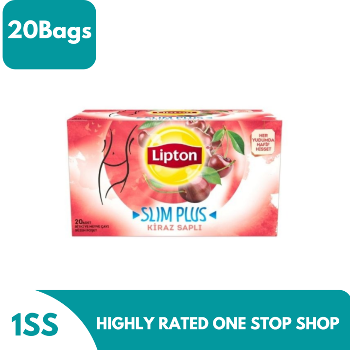 Lipton Slim Plus Tea Cherry 20Bags | Lazada PH