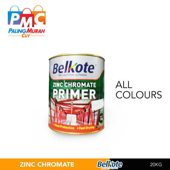 Meni Belkote Zinc Chromate Primer 1kg | Lazada Indonesia