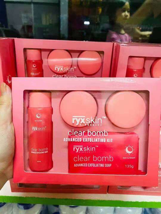New Ryx Skincerity Clear Bomb Advanced Exfoliating Kit INSTANT ...
