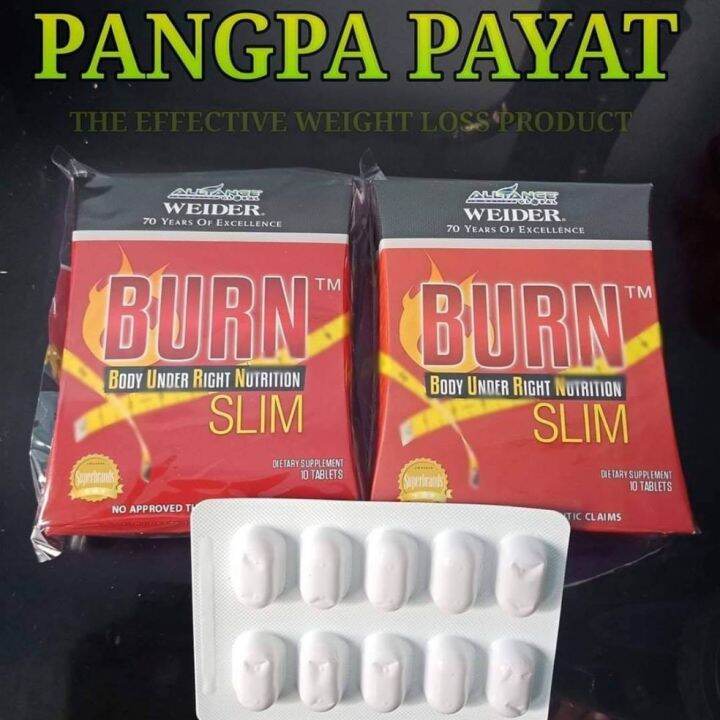 BURN SLIM TABLETS (20 tablets) Loss Weight fast Amazing Supplement ...