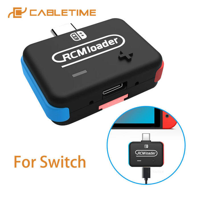 CABLETIME RCM Loader For Nintendo Switch NSP Auto Clip Tool Kit Dongle ...