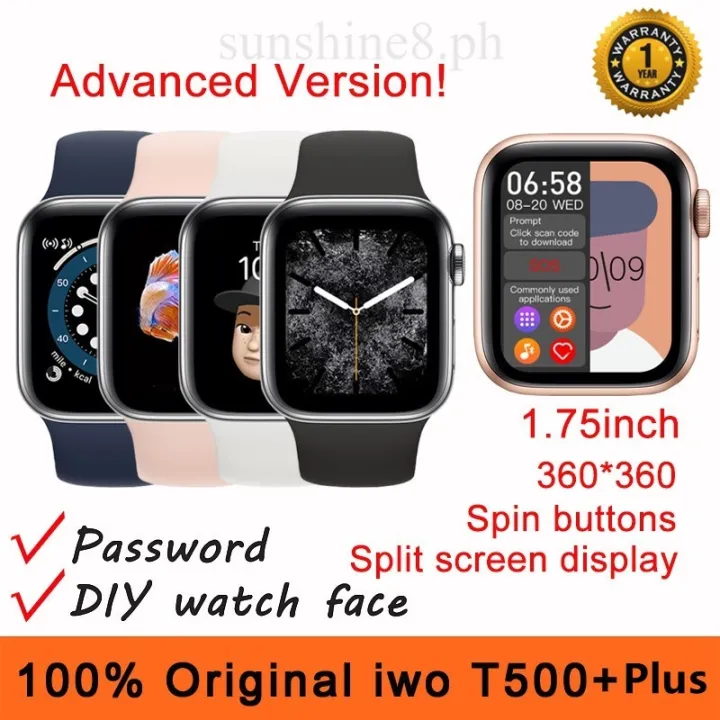 2021 Top Series 6 T500 Plus /Pro Newest Series 6 Smart Watch Bluetooth ...
