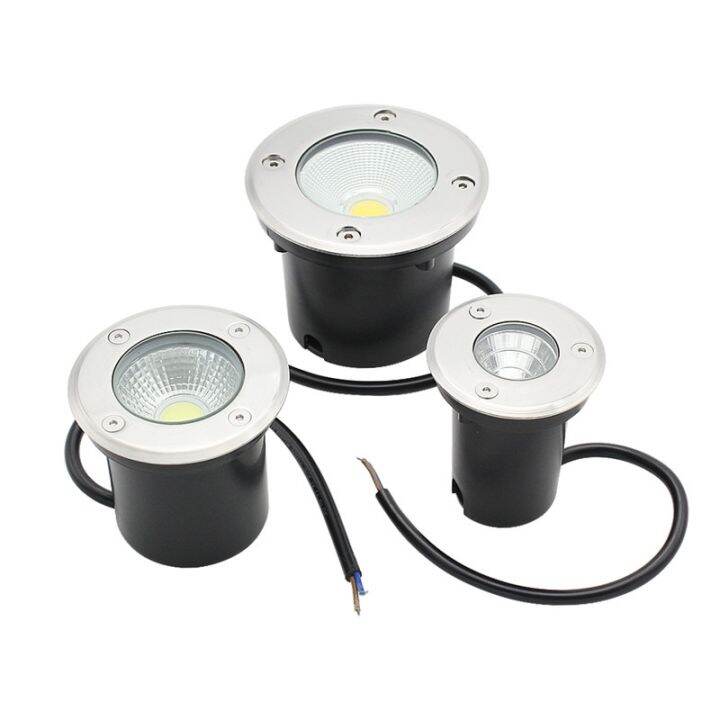 Waterproof IP67 Outdoor LED Light Garden Underground Lamp Buried Park ...