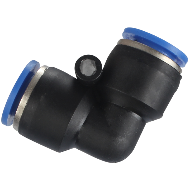 1ชิ้น อุปกรณ์เชื่อมต่อพลาสติก Pv Series L - Angle 2 - Way Quick Connector Pv 4 Pv 6 Pv 8 Pv 10 ...
