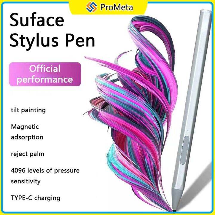 Microsoft Surface Pen 4096 Pressure Stylus Pen for Surface Pro X/8/7/6 ...