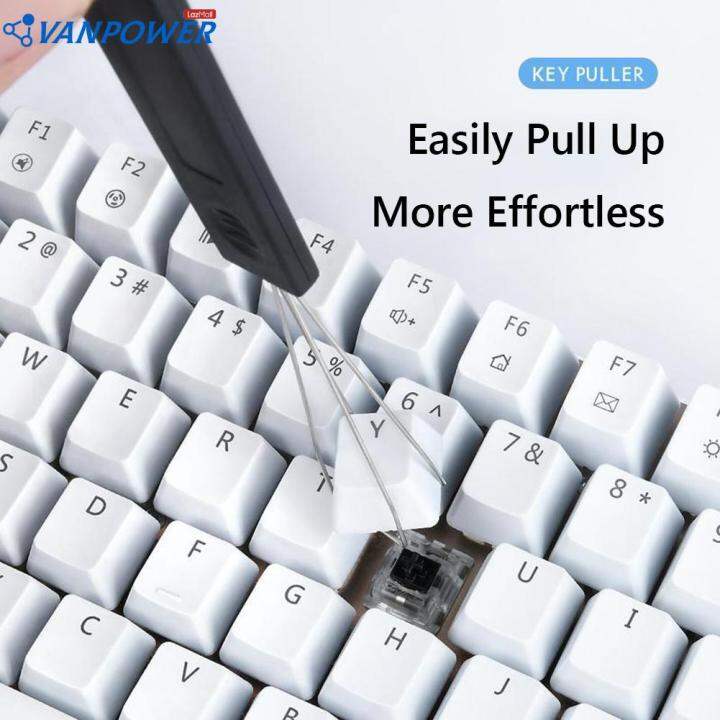 2 in 1 Universal Mechanical Keyboard Key Cap Puller Keycap Shaft ...