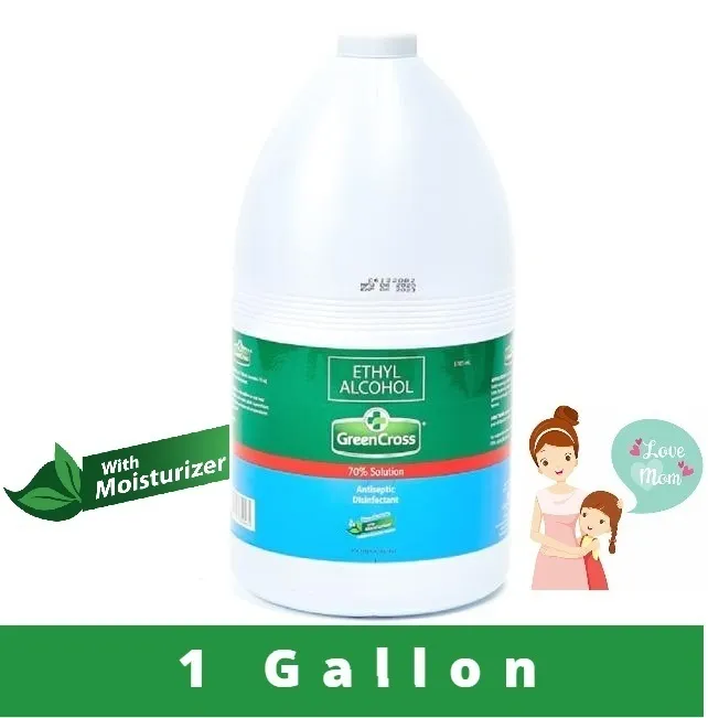 Green Cross Ethyl Alcohol 70% Solution 1 Gallon | Lazada PH