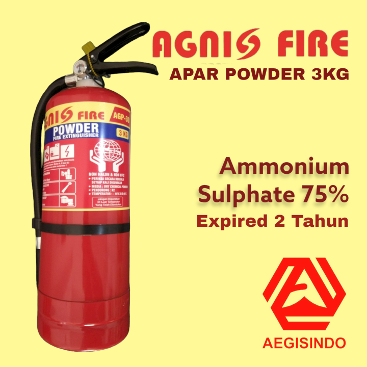 APAR Powder AGNIS 3 Kg Alat Pemadam Api | Lazada Indonesia