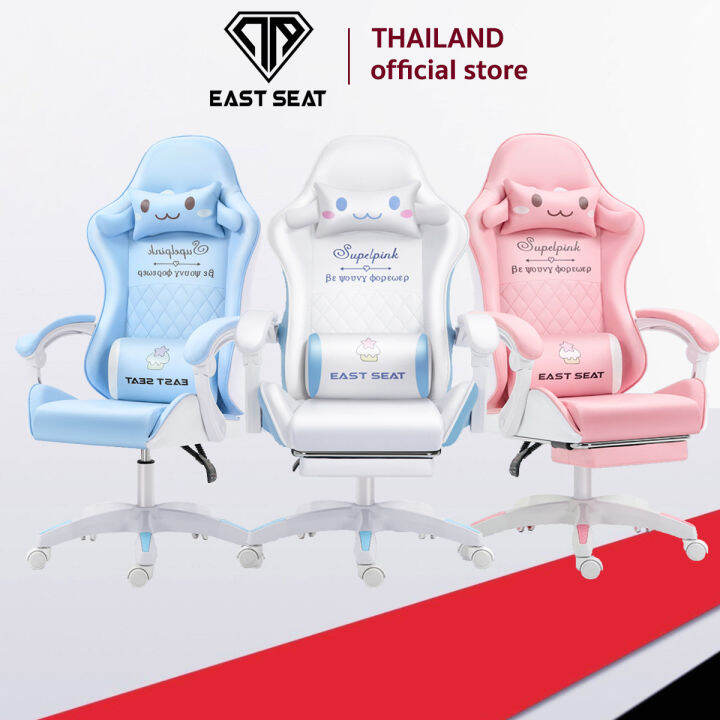 𝙀𝘼𝙎𝙏 𝙎𝙀𝘼𝙏 รุ่น 𝗦𝗪𝗘𝗘𝗧 𝗦𝗲𝗿𝗶𝗲𝘀 เก้าอี้เกมมิ่ง ปรับเอนเอนได้ 135 องศา ...