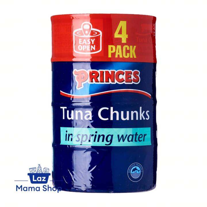 Princes Tuna Chunks In Spring Water 4s (Laz Mama Shop) | Lazada Singapore