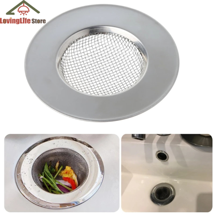 【lovinglife Store】1pcs Kitchen Metal Sink Strainer Floor Drain