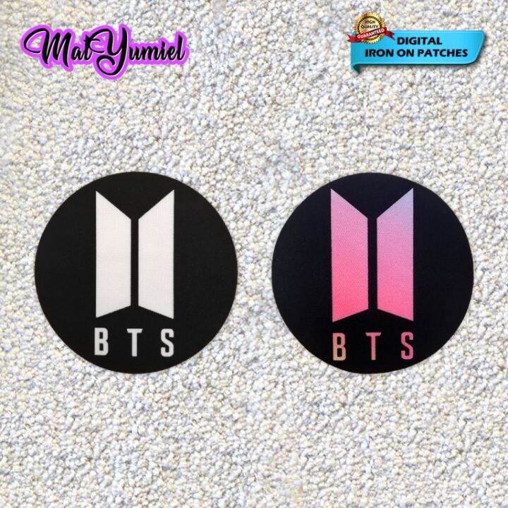 IRON ON PATCH BTS LOGO | Lazada PH