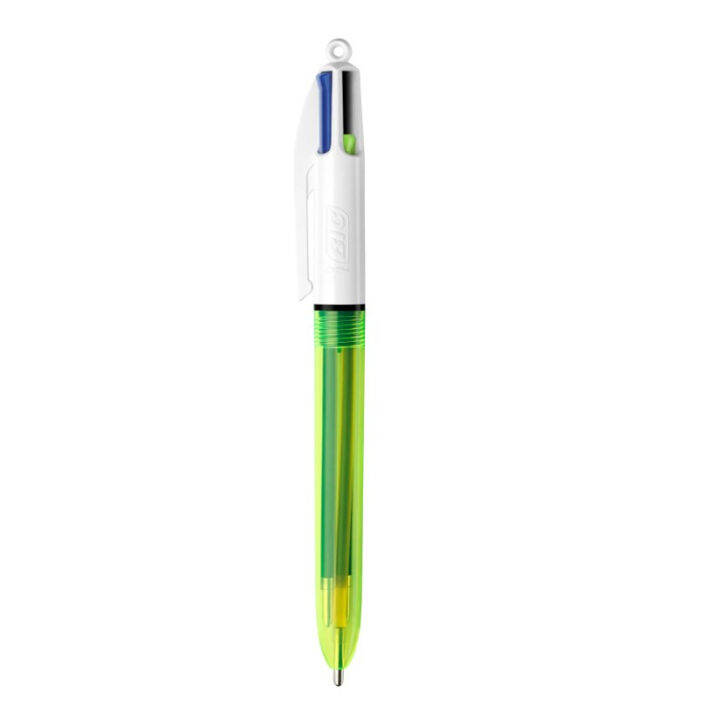 Bic Fluo 4 Colours Ballpoint Pen | Lazada Indonesia