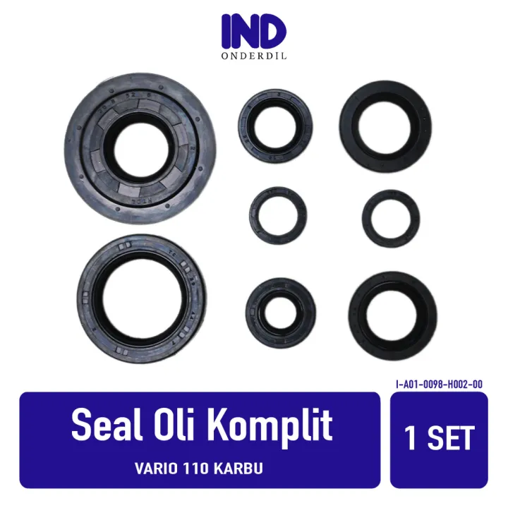 Sil-Seal Oli-Oil Assy Set-Kit-Komplit-Lengkap Vario 110 Karbu-Lama-CW | Lazada Indonesia