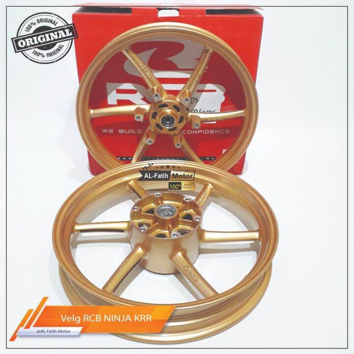 Velg RCB Racing BOY SP522 Kawasaki Ninja 150 RR - KRR 150 warna GOLD ...
