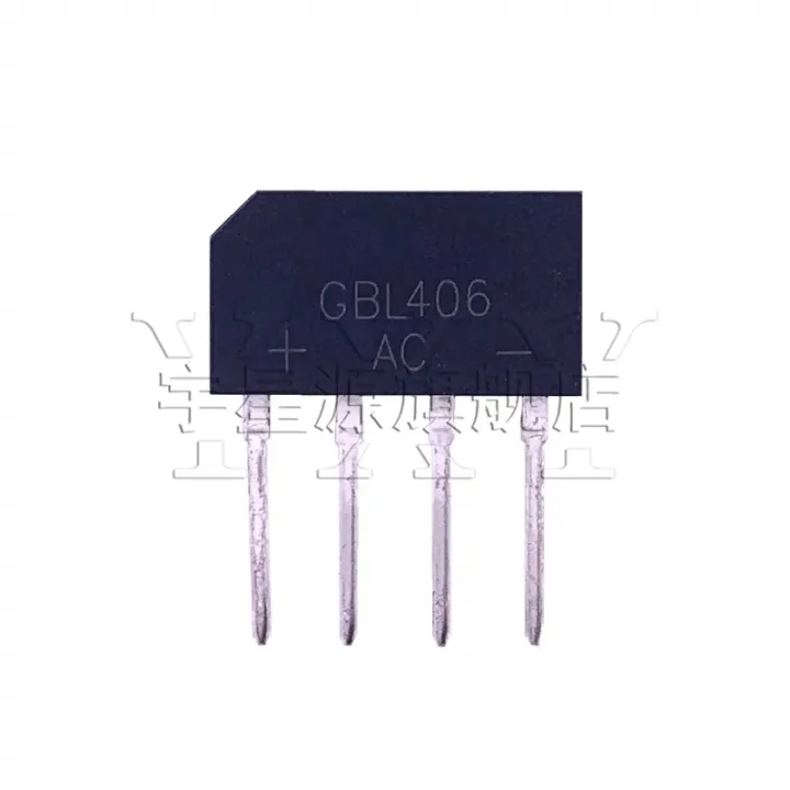 5pcs GBL406 DIP-4 GBL 406 4A600V Bridge Rectifier new original | Lazada PH