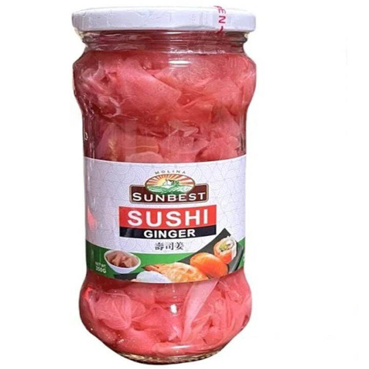 Sunbest Pink Pickled Sushi Ginger 350G | Lazada PH