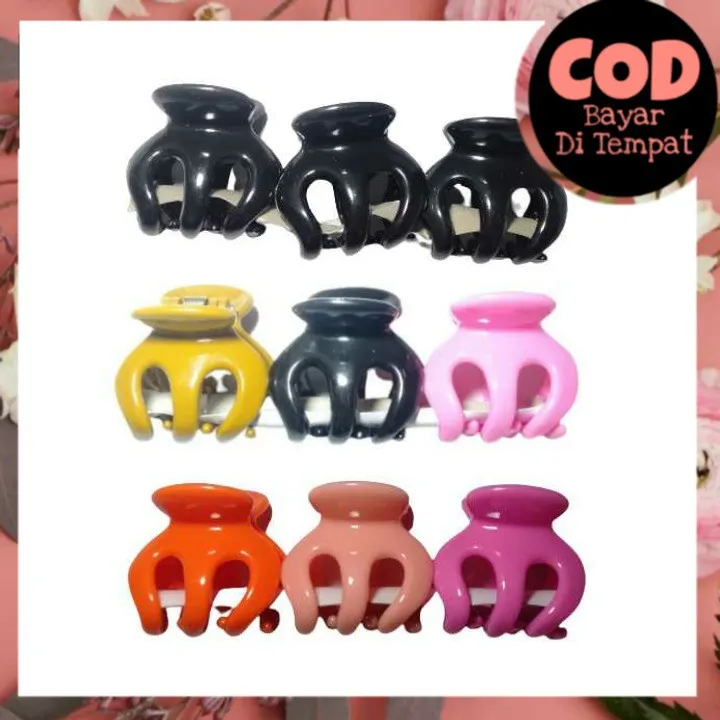 ( ISI 12 PCS / 1 LUSIN ) JEDAI RAMBUT 5 CM / JEDAI RAMBUT BESAR JUMBO 5 ...