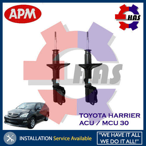 TOYOTA HARRIER ACU / MCU 30 APM STANDARD SHOCK ABSORBER (FRONT / REAR) | Lazada