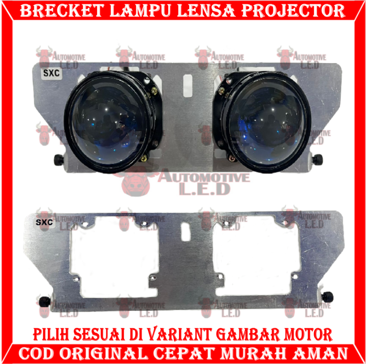 ORIGINAL BRECKET RETROFIT PROJECTOR WST 2,5 INCHI BRECKET PROJECTOR BRECKET HID PROJECTOR ...