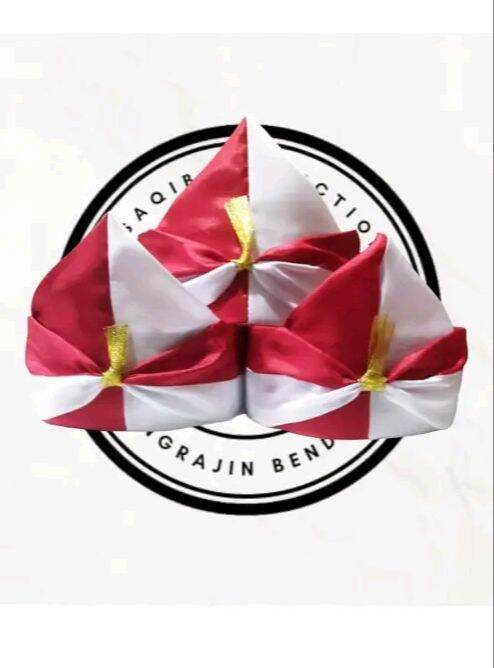 Topi Blankon Merah Putih HUT RI Dirgahayu RI Topi Merah Putih | Lazada ...