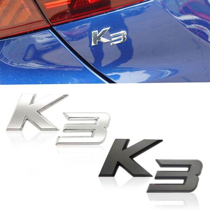 Metal K2 K3 K4 K5 Emblem Badge Sticker Fender Side Rear Tail Door Trunk Sticker For Kia Sorento ...