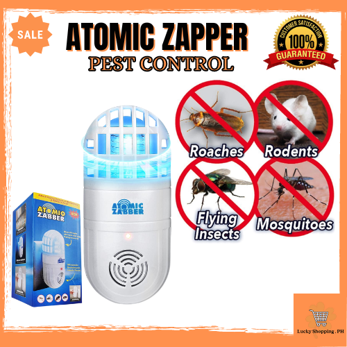 Effective Atomic Zapper Mosquito Killer New Ultrasonic Insect Repellent ...