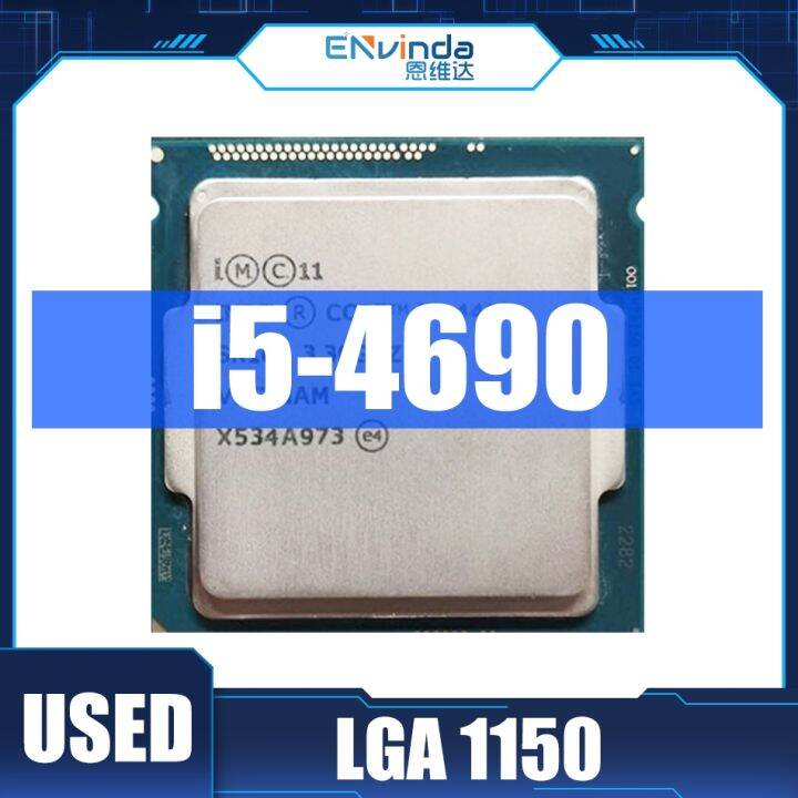Used Original Intel Core i5 4690 CPU I5-4690 Processor 3.50Ghz Socket ...