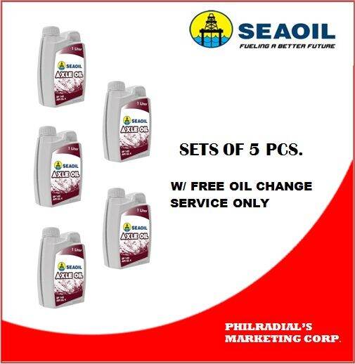 SEAOIL Axle Oil EP140 1L SETS OF 5 PCS. | Lazada PH