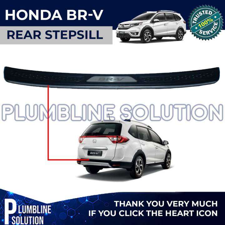 Rear Stepsill for Honda BR-V / BRV 2017 2018 2019 2020 2021 2022 OEM ...