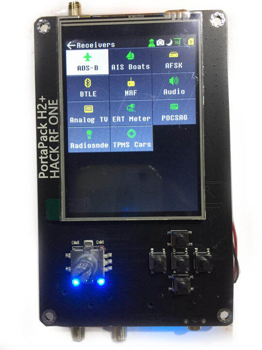 Portapack H2สำหรับ Hackrf One 3.2นิ้วแบบพกพา SDR Transceiver Extended ...