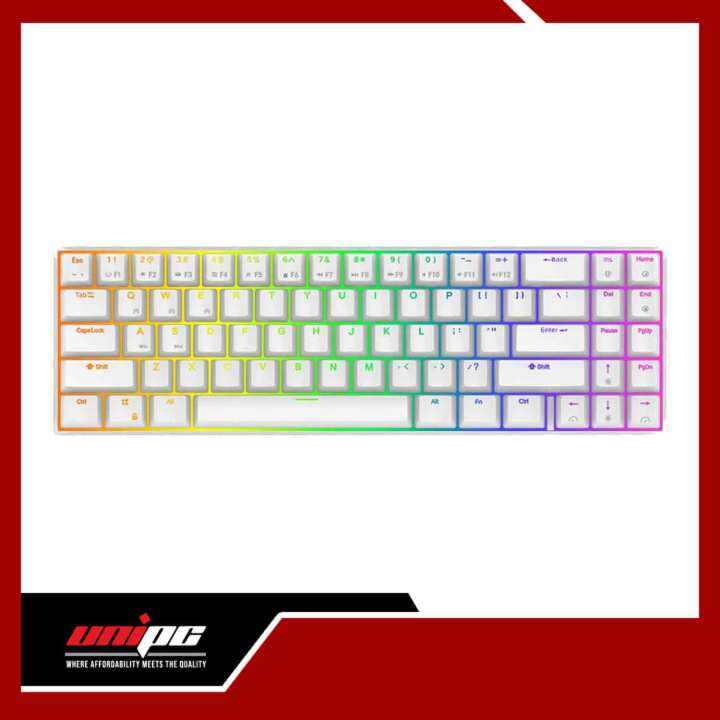 Royal Kludge RK71 Mechanical keyboard 2.4G Wireless Bluetooth 71 Keys ...