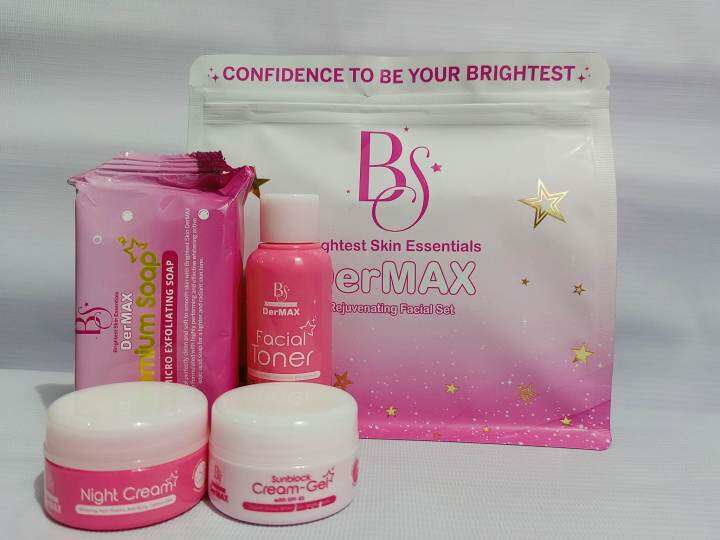 BRIGHTEST SKIN ESSENTIALS || DERMAX REJUVENATING FACIAL SET || | Lazada PH