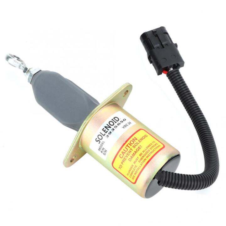 24v Engine Shut Off S Solenoid Valve Replacement Kit Fit For Cummins ...