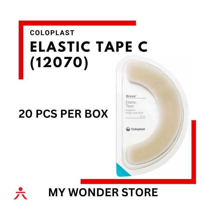 CP 12070 (COLOPLAST) BRAVA ELASTIC TAPE (SUPPORTS THE RIM OF OSTOMY ...