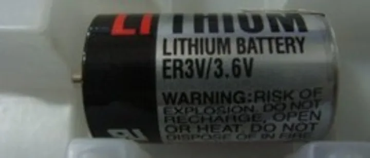Free shipping ♟ↂ Toshiba ER3V/3.6V lithium battery 1battery with ...