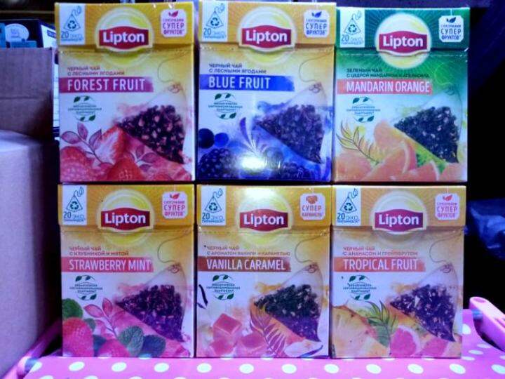 Lipton Fruit Tea 20 Pyramid Teabags | Lazada PH
