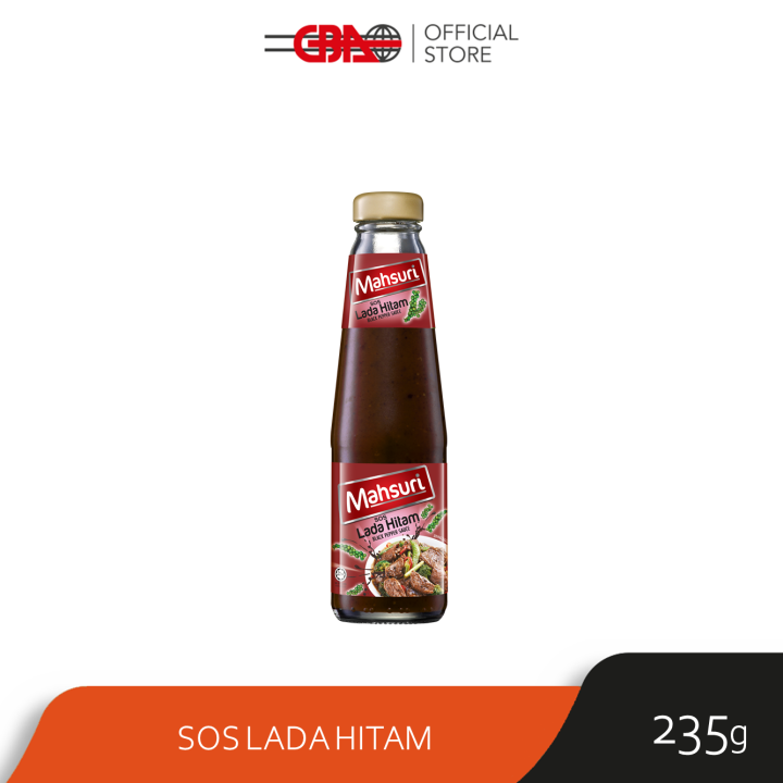 Mahsuri Sos Lada Hitam 235gm | Lazada