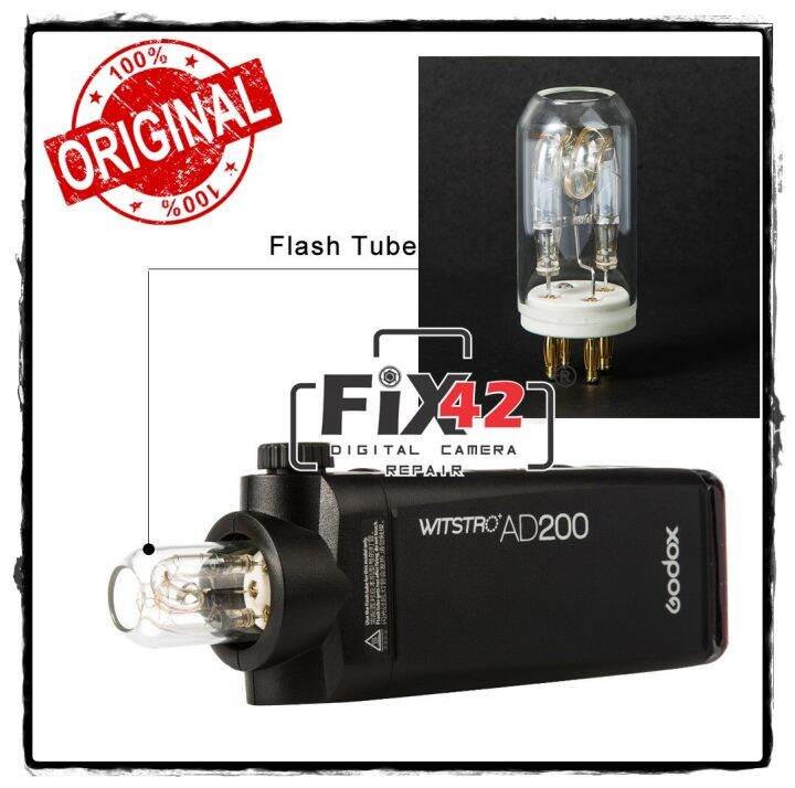 Godox Flash Tube AD200 200W Bare Bulb For Godox AD200 Flashpoint eVOLV ...