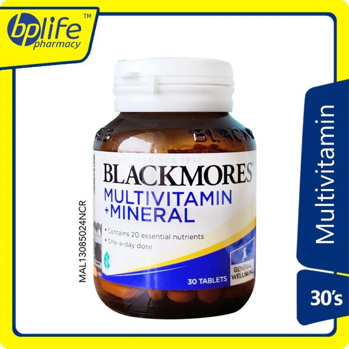 Blackmores Multivitamins + Minerals 30 tablets | Lazada