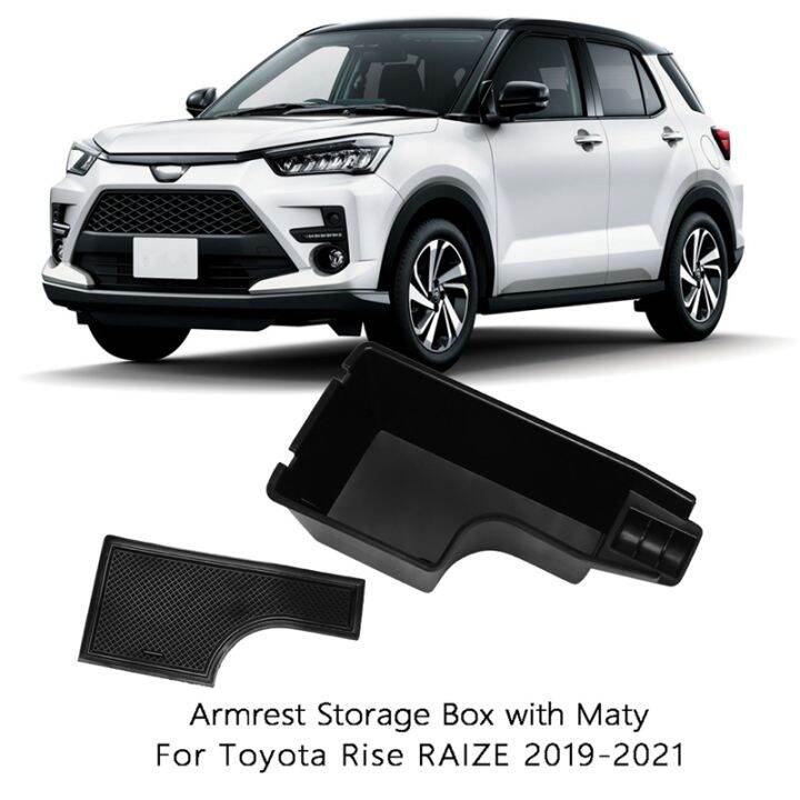 Fit Toyota Rise Raize 2019-2021 Car Armrest Storage Box Cover Consoles ...