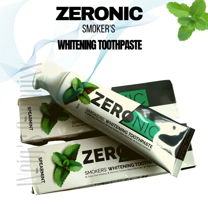 Stop smoking zeronic toothpaste / Zeronic Toothpaste for smokers ...