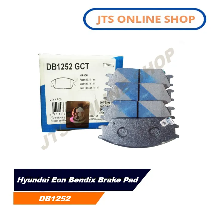 Hyundai Eon Bendix Brake Pad DB1252 | Lazada PH