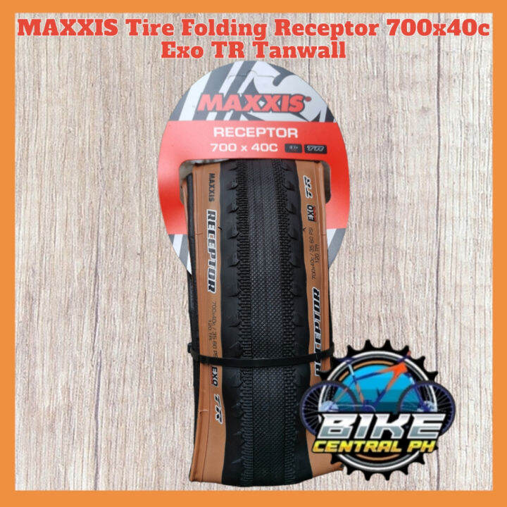 MAXXIS TIRE RECEPTOR 700c FOLDING EXO TR | Lazada PH
