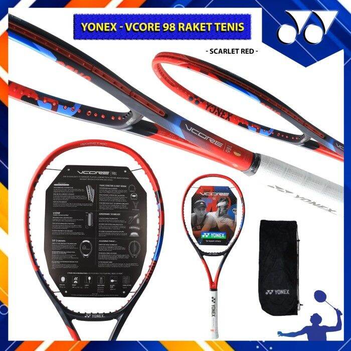 Raket Tenis Yonex VCORE 98L 285 gr 7TH Gen - SCARLET 2023 Jepang | Lazada Indonesia