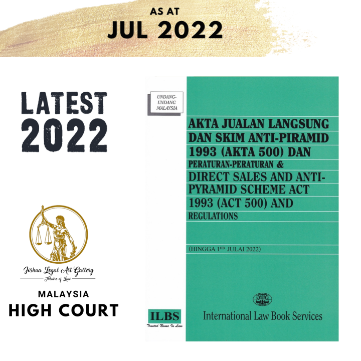 Akta Jualan Langsung dan Skim Anti-Piramid 1993 (Akta 500) dan ...