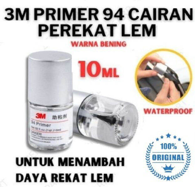 3M Adhesive 94 primer 3 M 10 ml Lem perekat double tape dan sticker | Lazada Indonesia